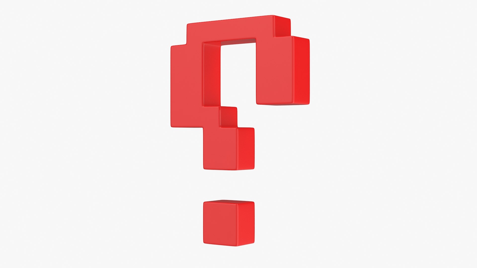 3D Question Mark Model - TurboSquid 1482407