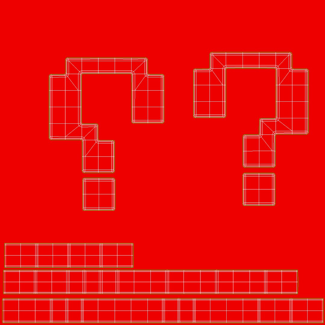 3D question mark model - TurboSquid 1482407