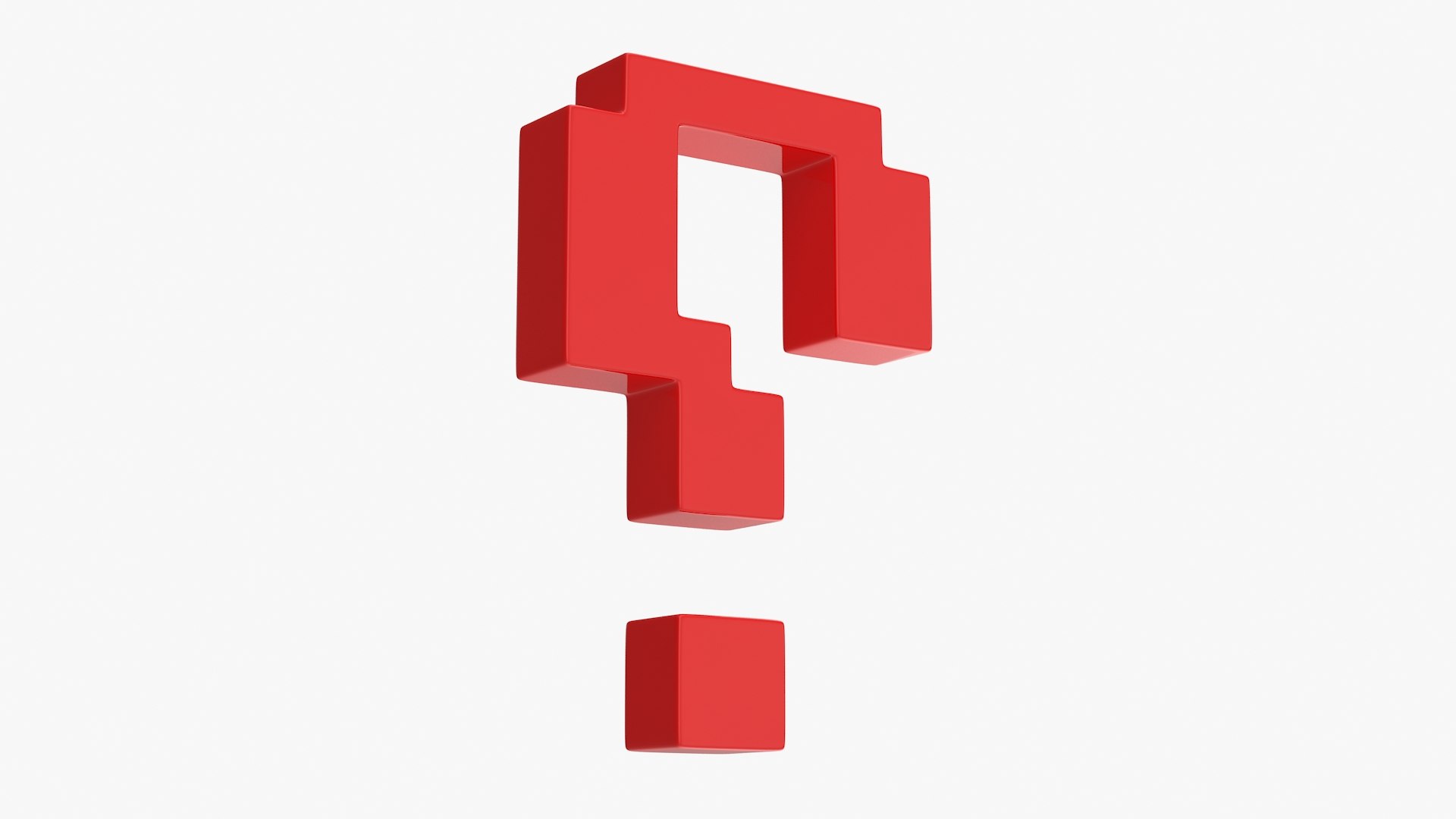 3D Question Mark Model - TurboSquid 1482407