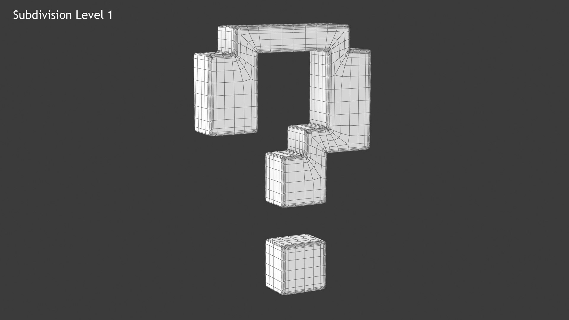 3D Question Mark Model - TurboSquid 1482407