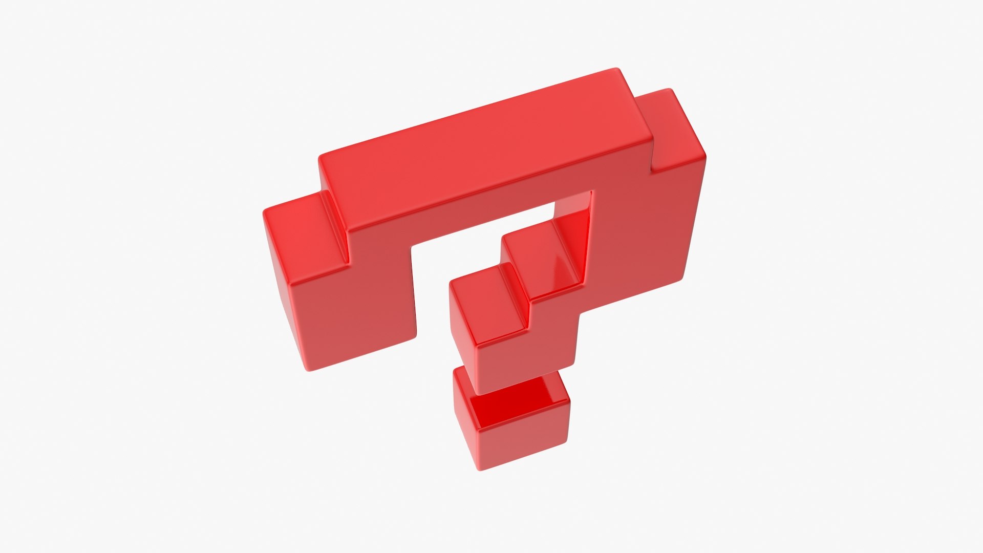 3D Question Mark Model - TurboSquid 1482407