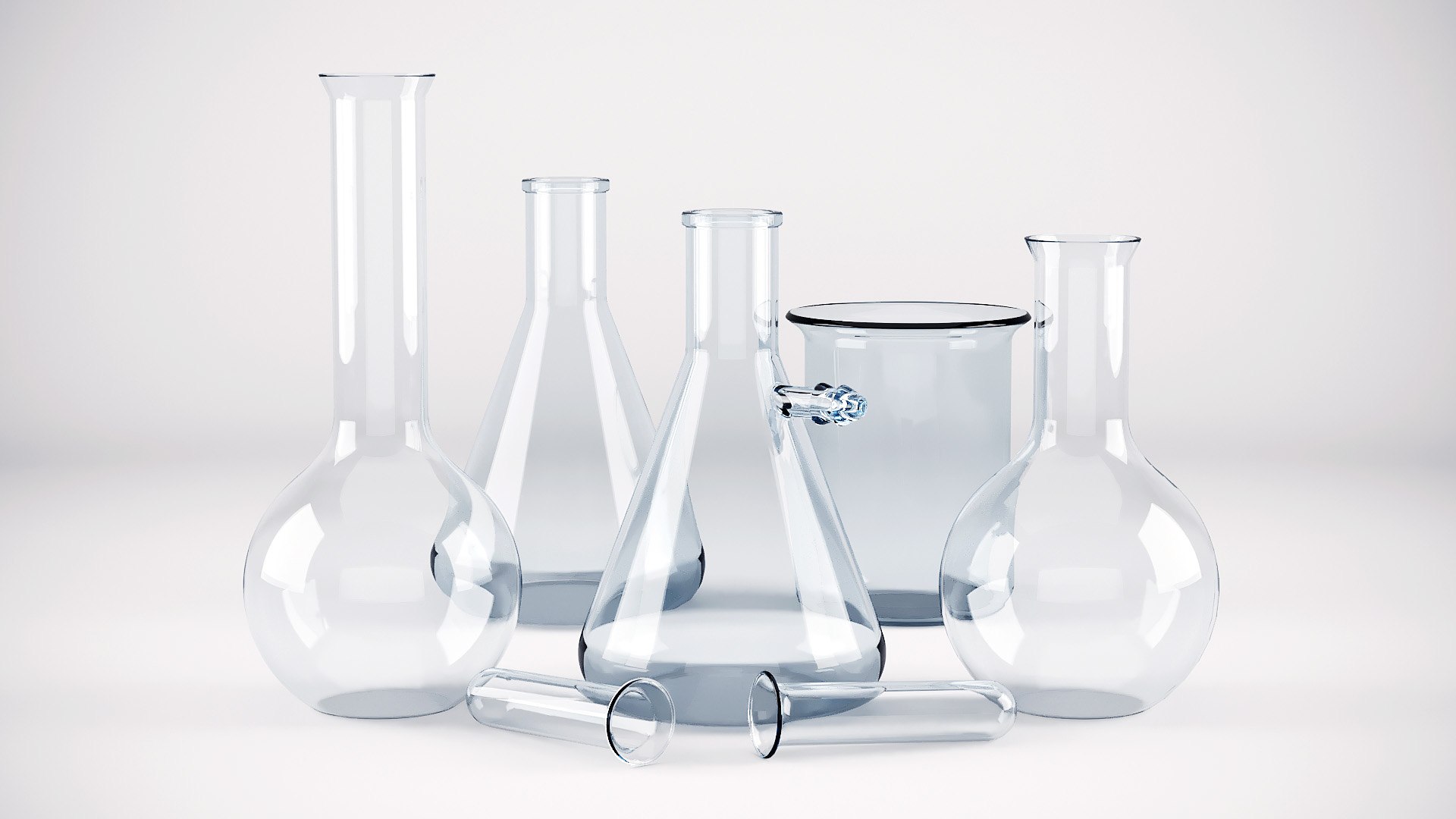 3D Chemical Flasks - TurboSquid 1472904