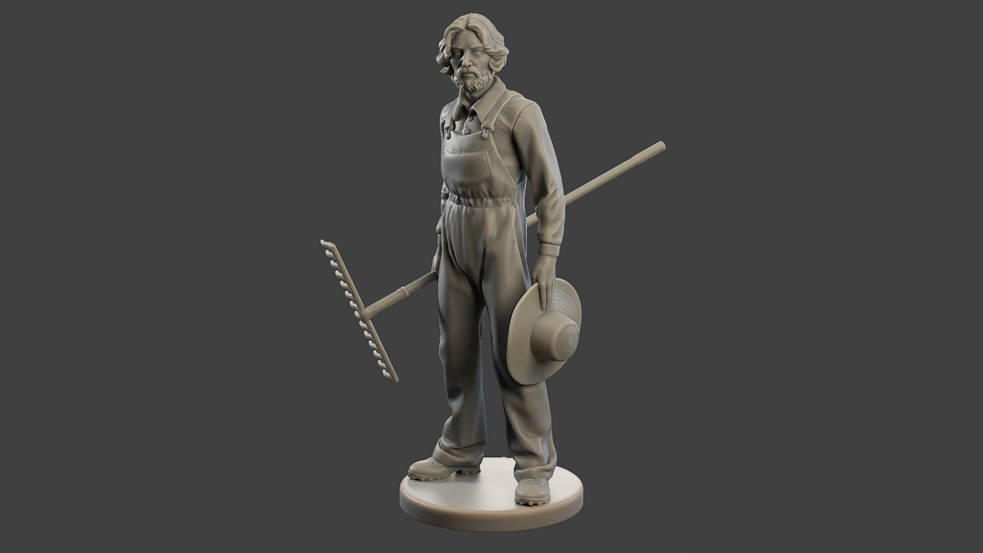 3D Model Farmer Man FM1 003 - TurboSquid 2061142