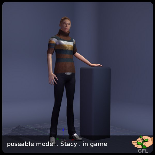 3d stacy resolution games model