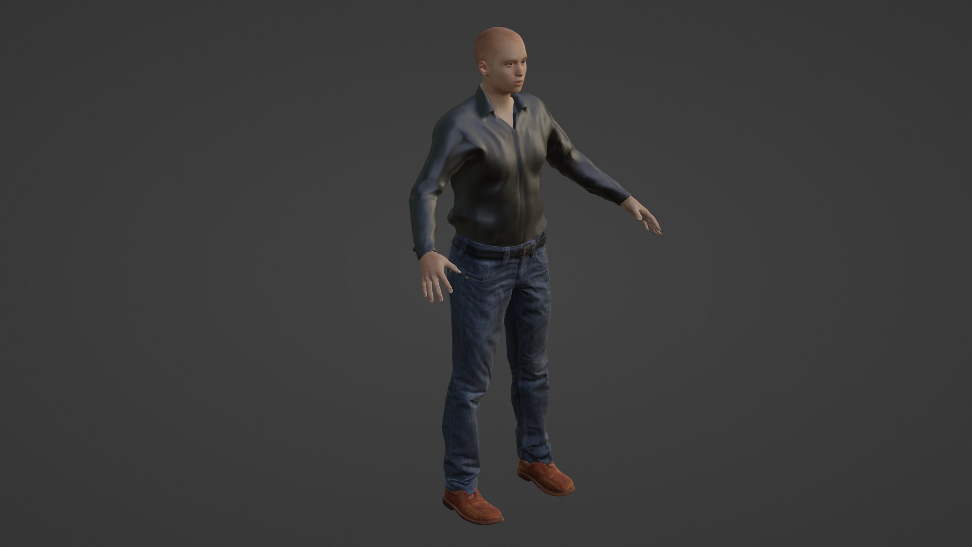 3D Man Unity Unreal Model - TurboSquid 1828534