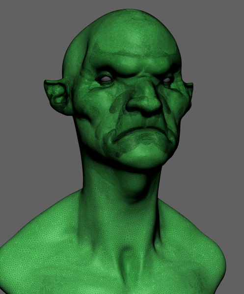 3D creature head reference - TurboSquid 1415871