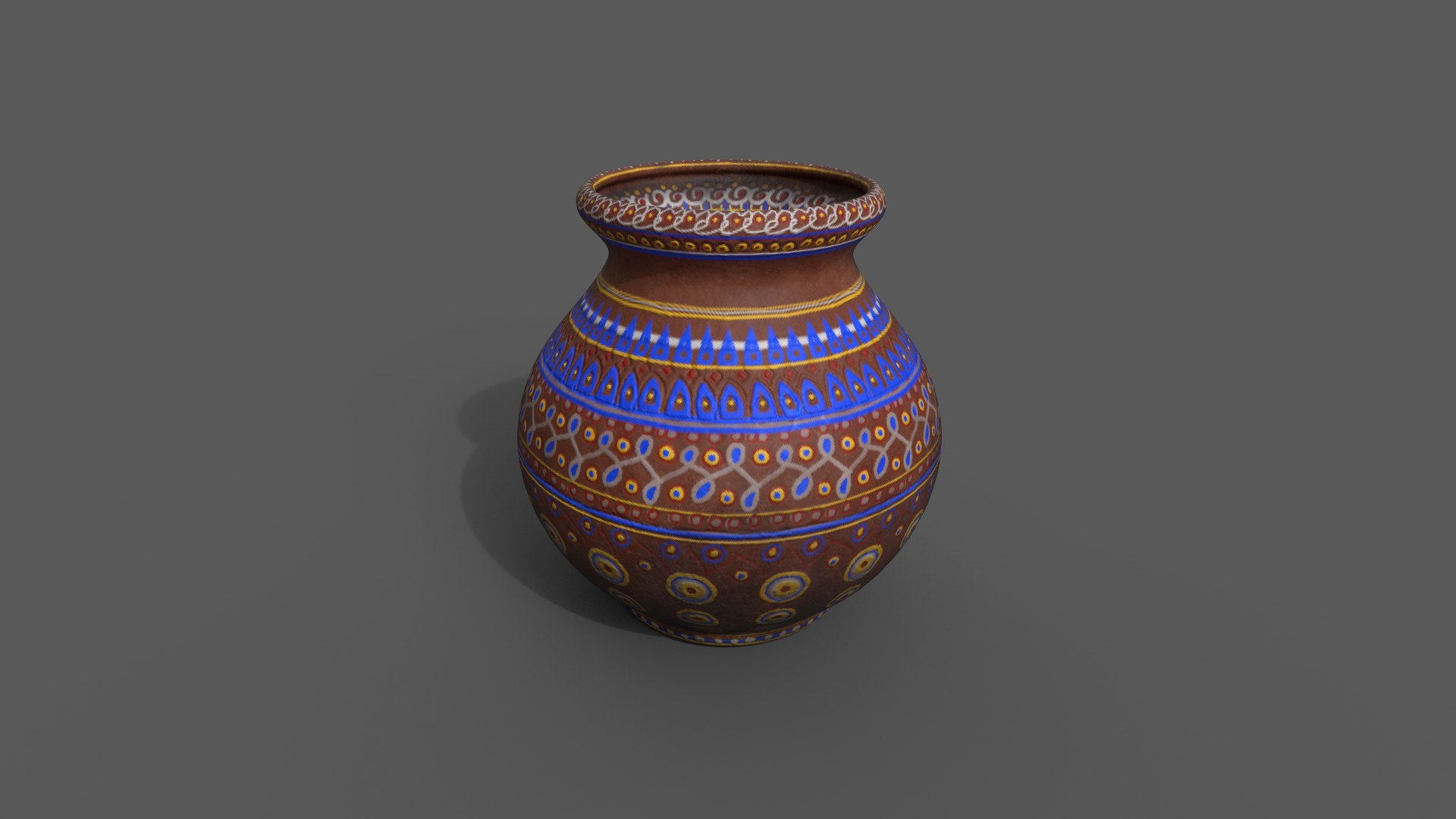 3D Model Mud Pot - TurboSquid 1621057