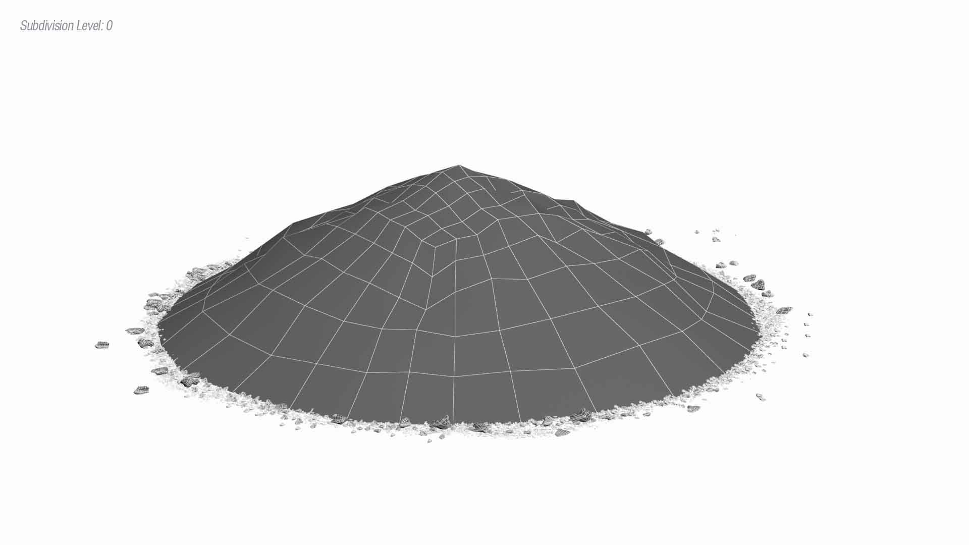 3D model mound powder - TurboSquid 1625918