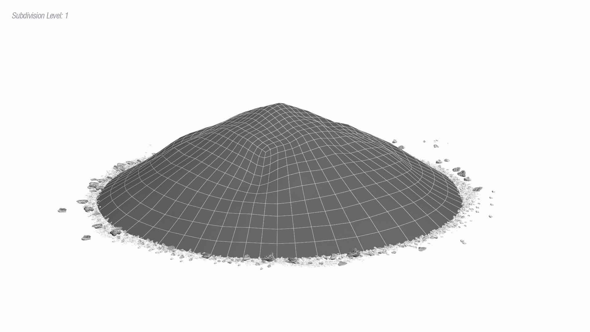 3D model mound powder - TurboSquid 1625918