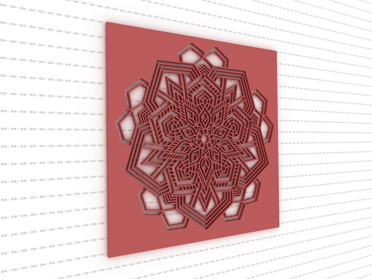 Mandala Cnc 3D - TurboSquid 1583534