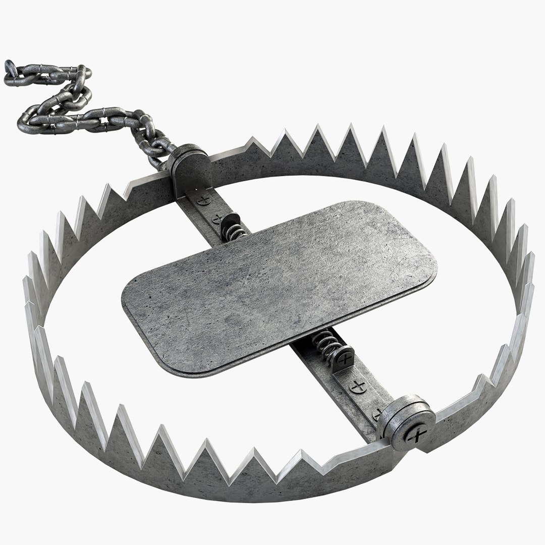 3D Metal Animal Trap - TurboSquid 2018085
