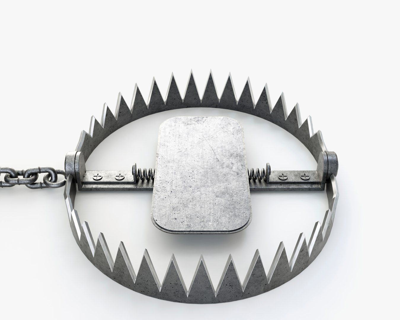 3D Metal Animal Trap - TurboSquid 2018085