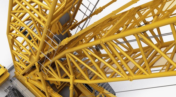 modelo 3d LIEBHERR LR 11000 High Boom Heawy Crawler Crane - TurboSquid ...