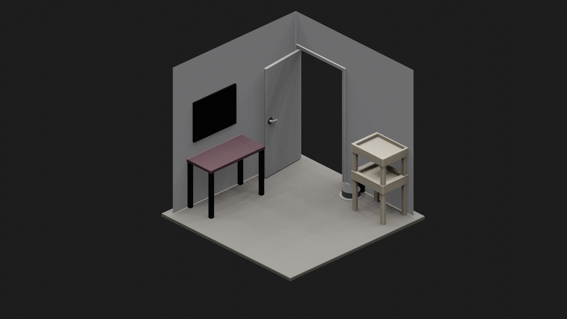 Room Model - TurboSquid 1516370