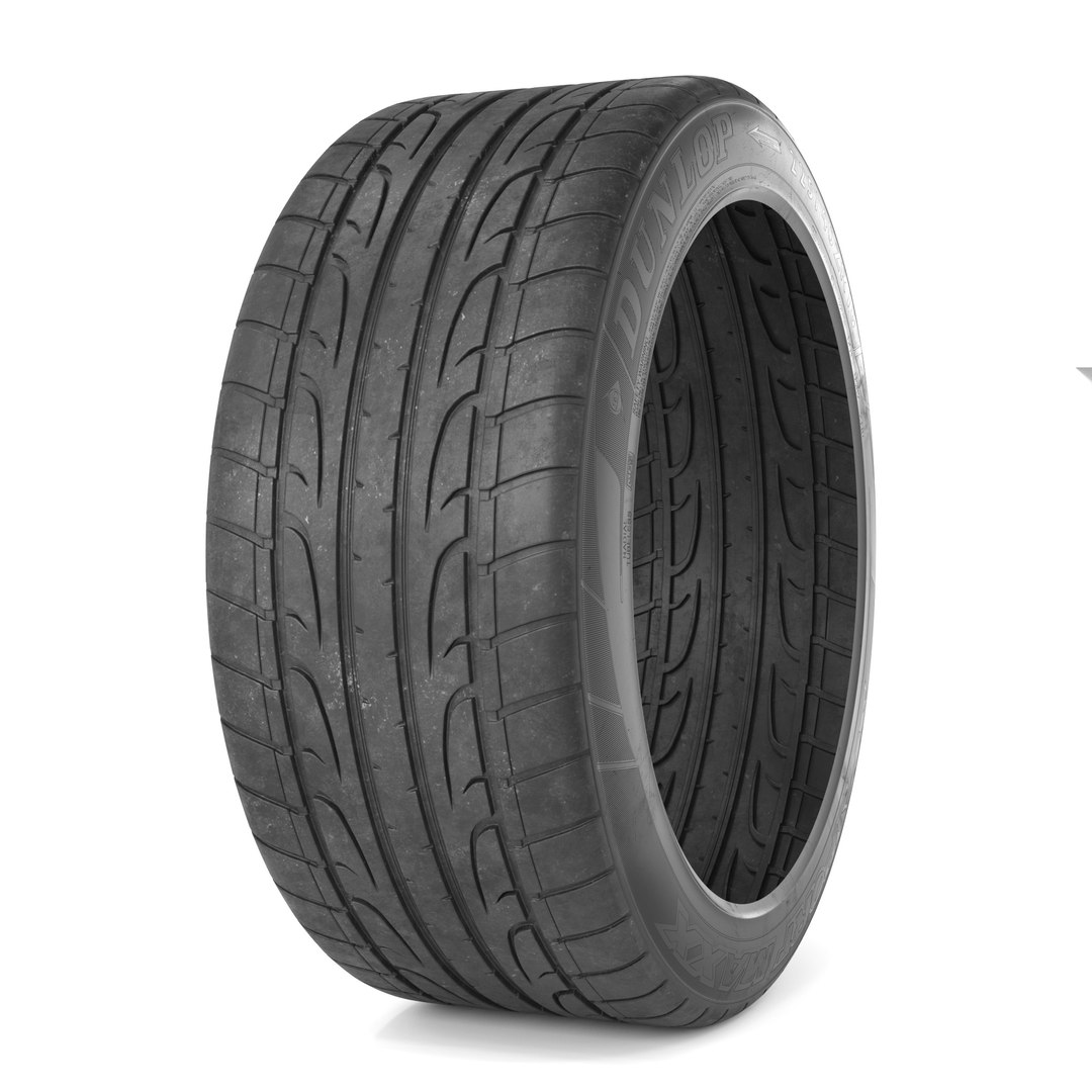 3D Model Dunlop Sport Maxx Tire Max 2020 Vray - TurboSquid 2082047