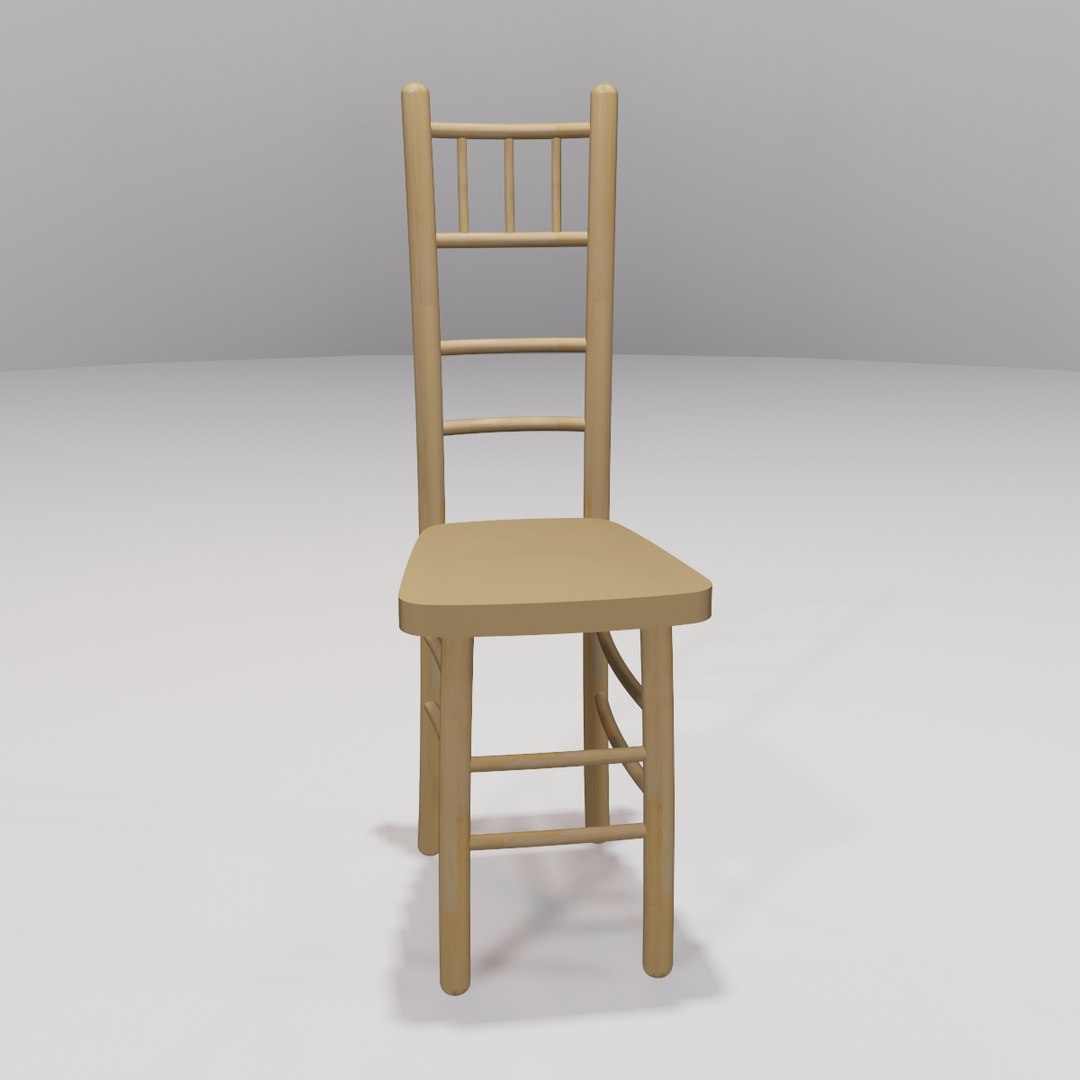 3d Model Of Chair