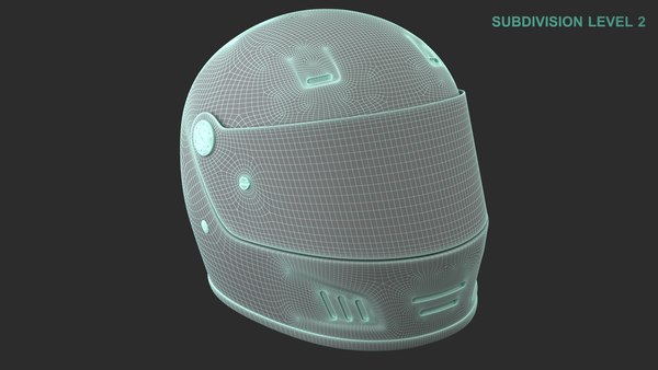 Racing Helmet 3D model - TurboSquid 1792289