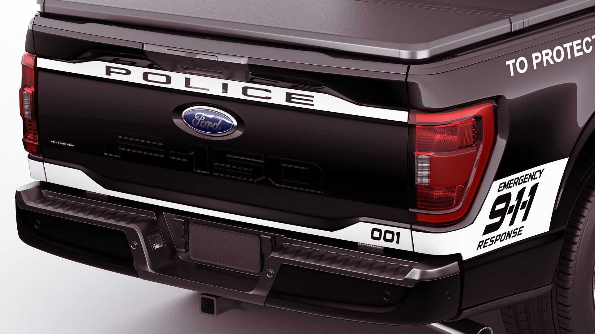 Ford F-150 Police Responder 2021 Model - TurboSquid 1760454