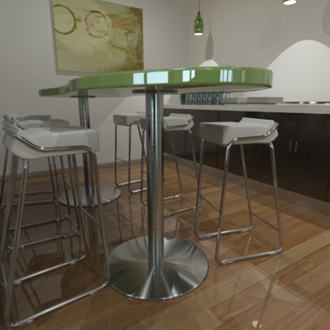 3d Model Office Kitchen