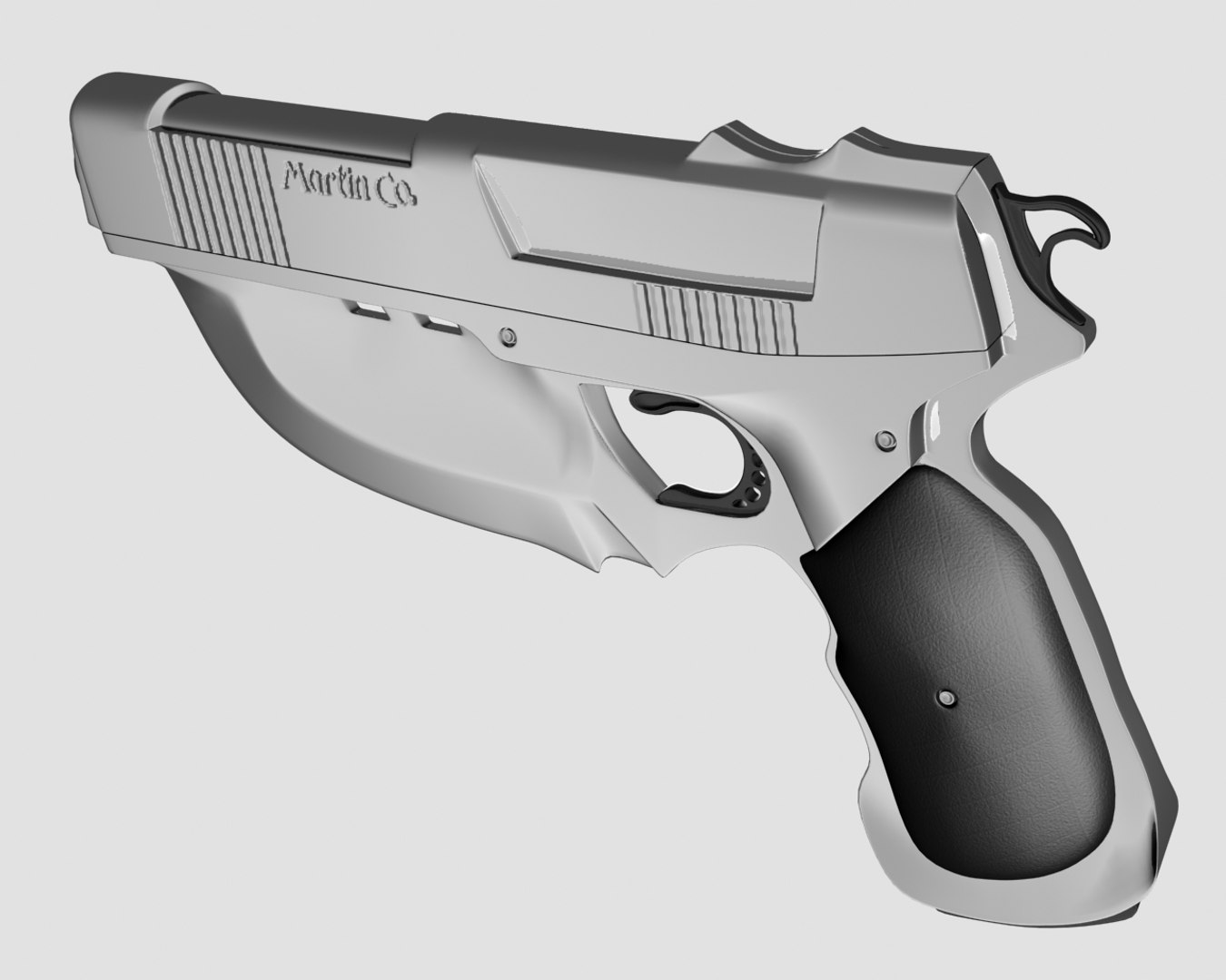 3ds max future handgun bladed