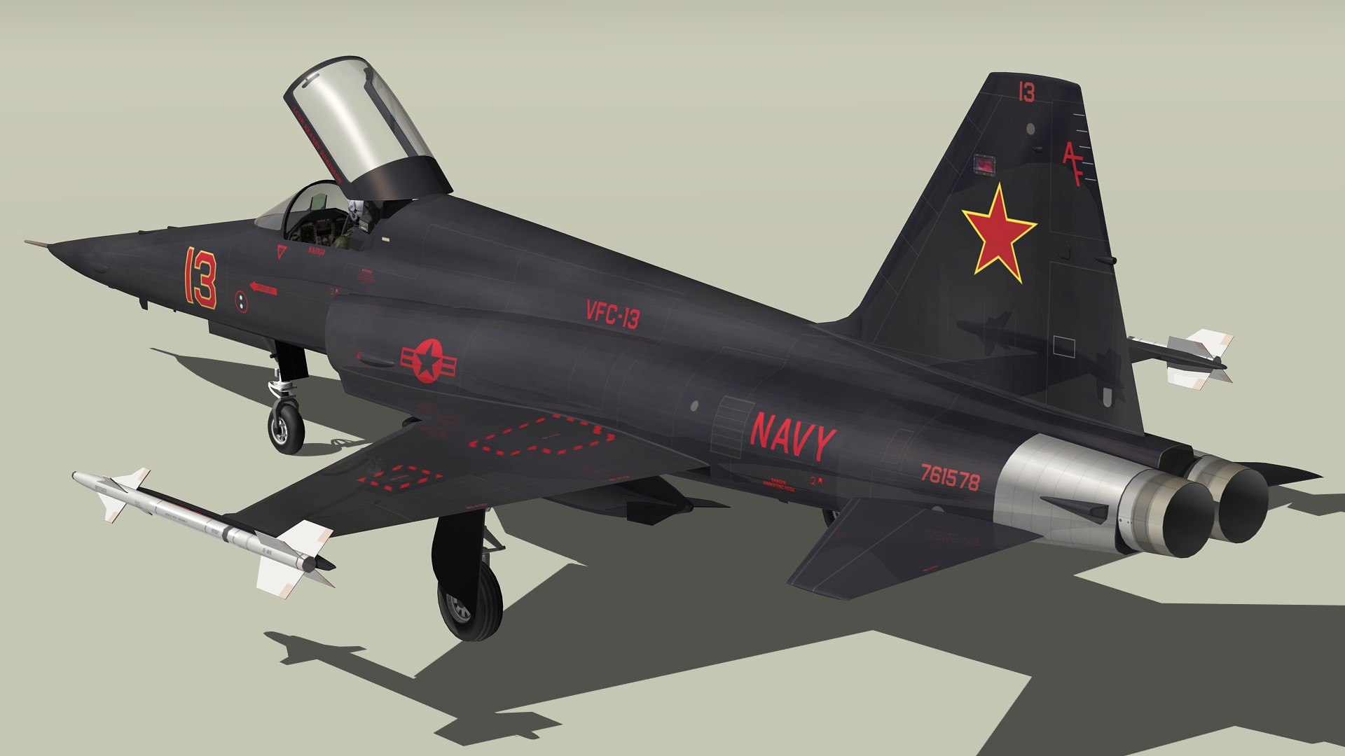 3D F5 Aggressor Squadron Model - TurboSquid 2064782