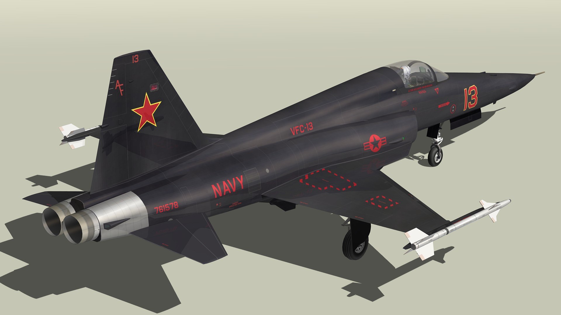 3D F5 Aggressor Squadron Model - TurboSquid 2064782