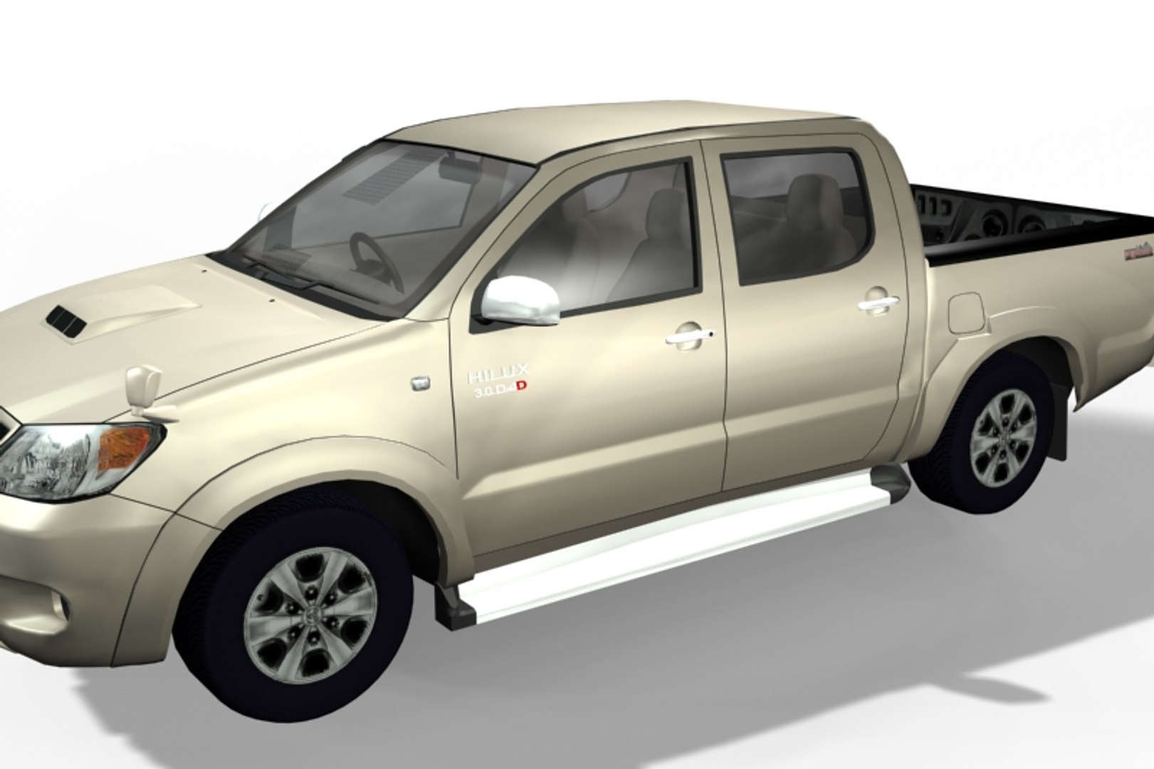3d Toyota Hilux Vigo Model