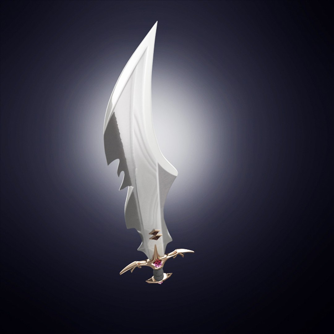 Sword Old 3d Model