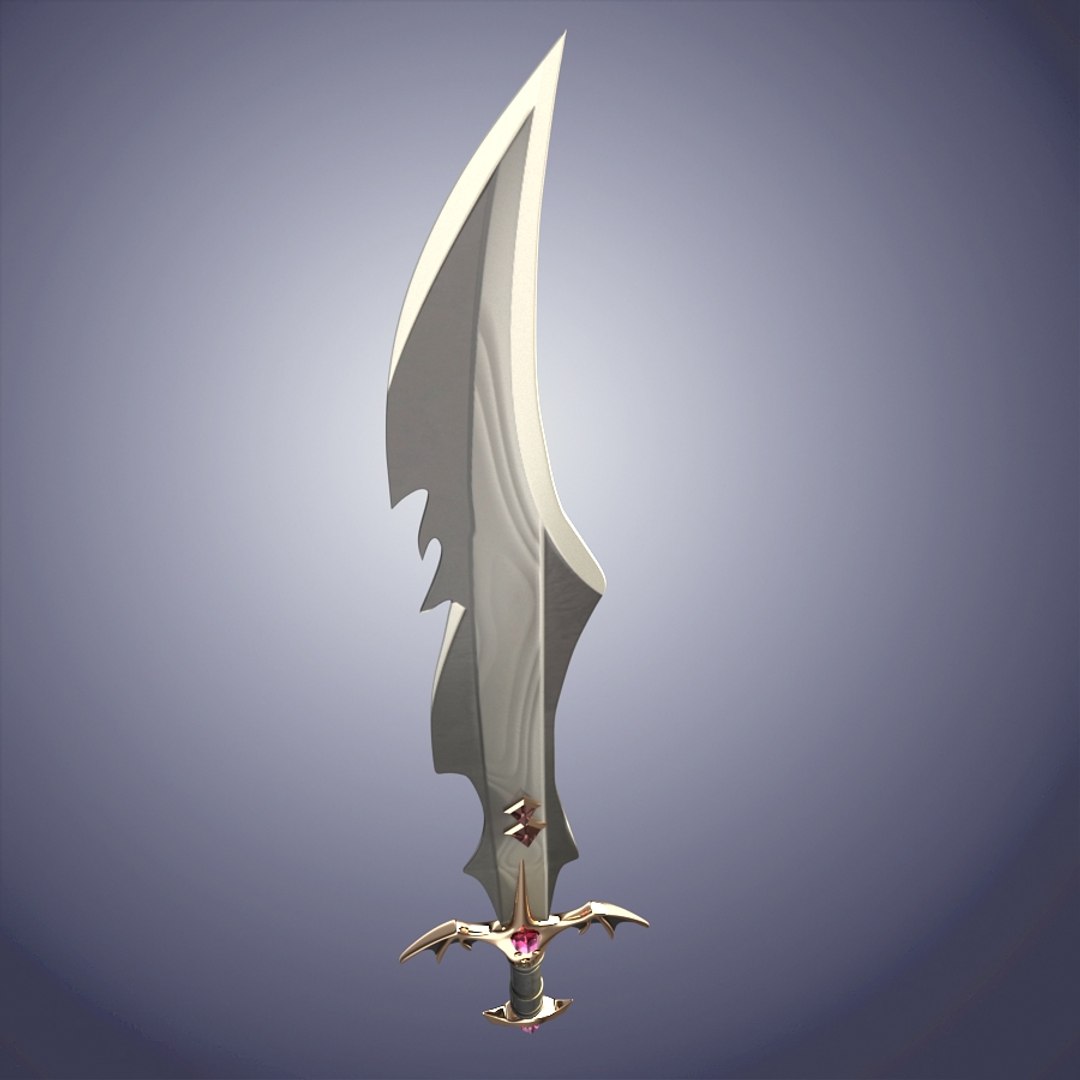 Sword Old 3d Model