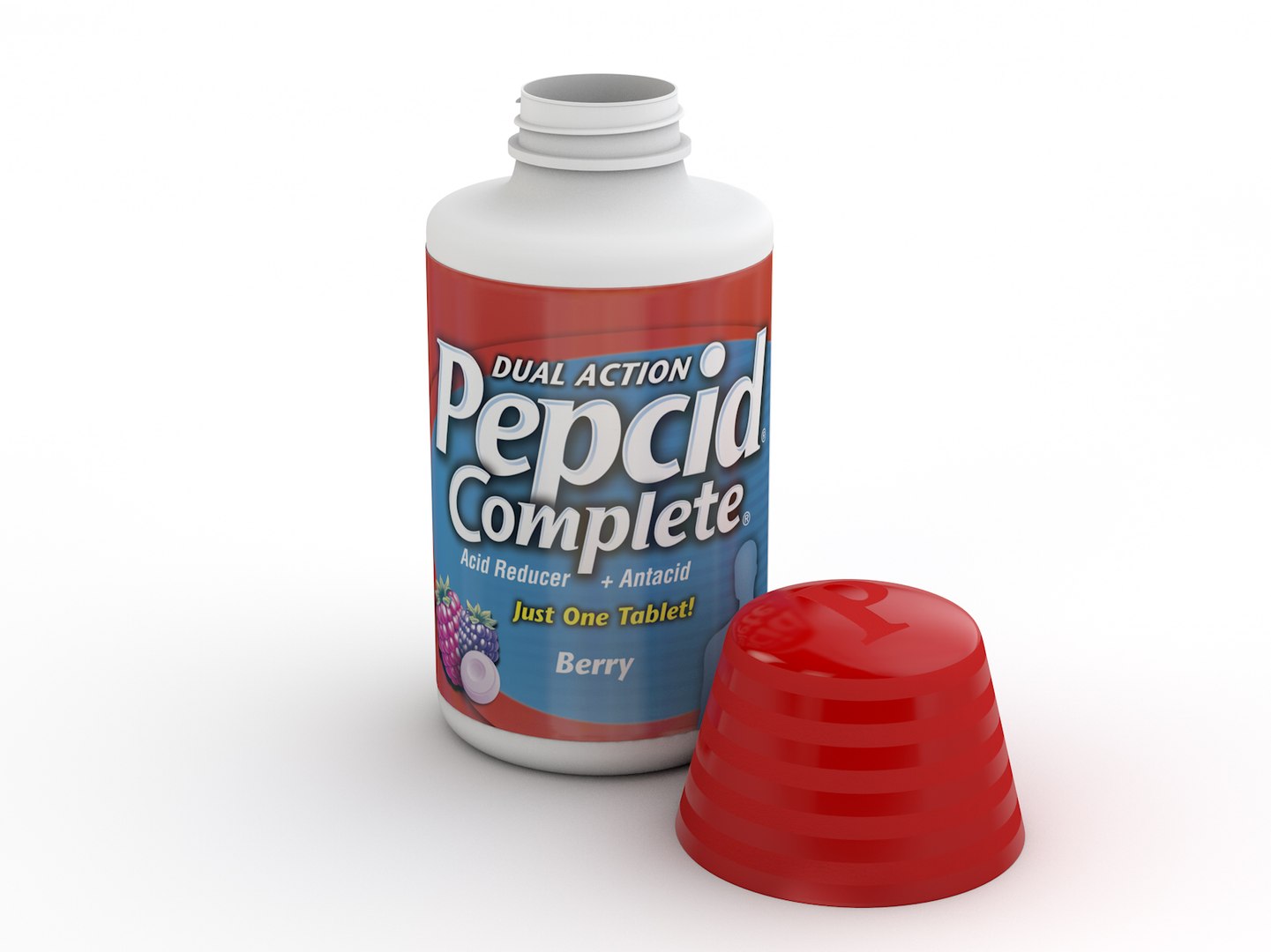 pepcid bottles 3d model