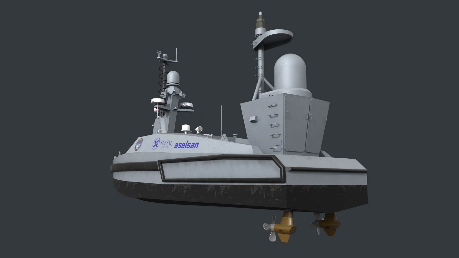 3D MARLIN USV - TurboSquid 2319553