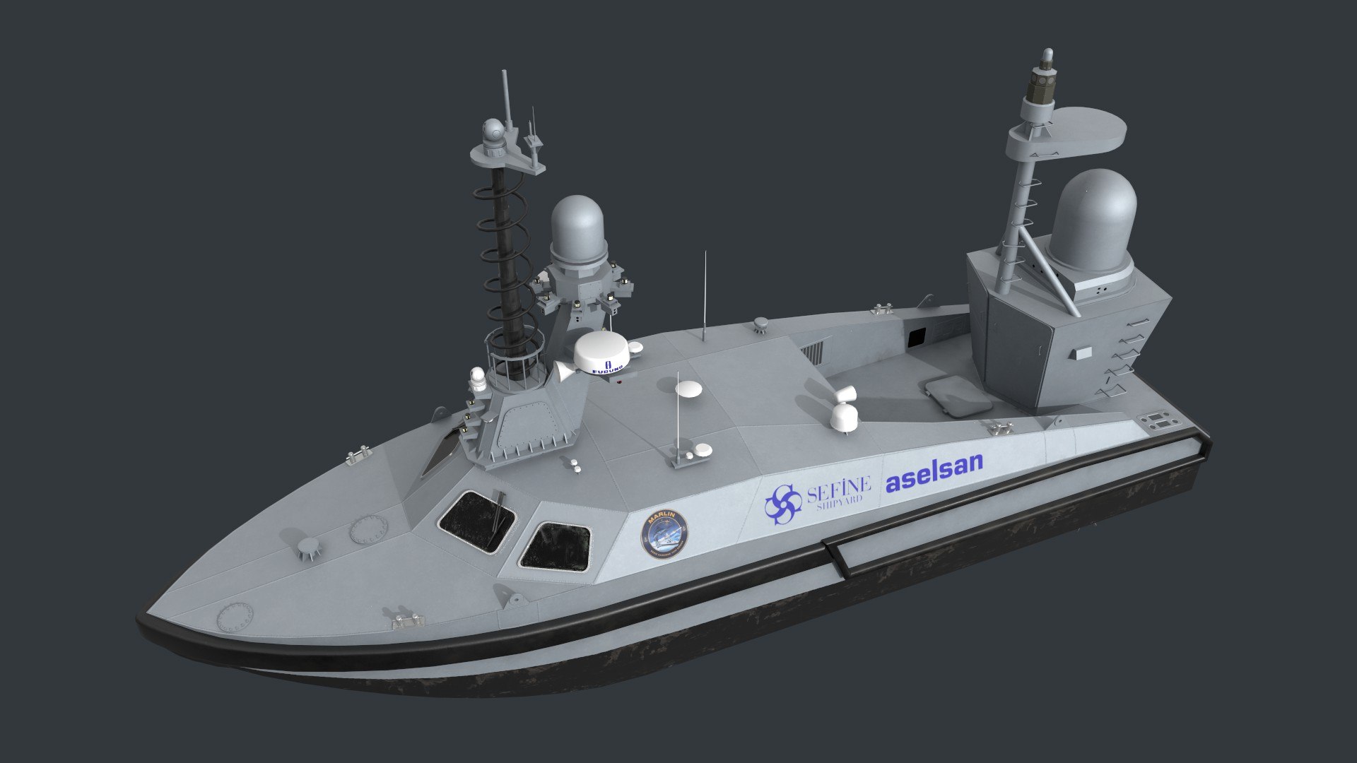 3D MARLIN USV - TurboSquid 2319553