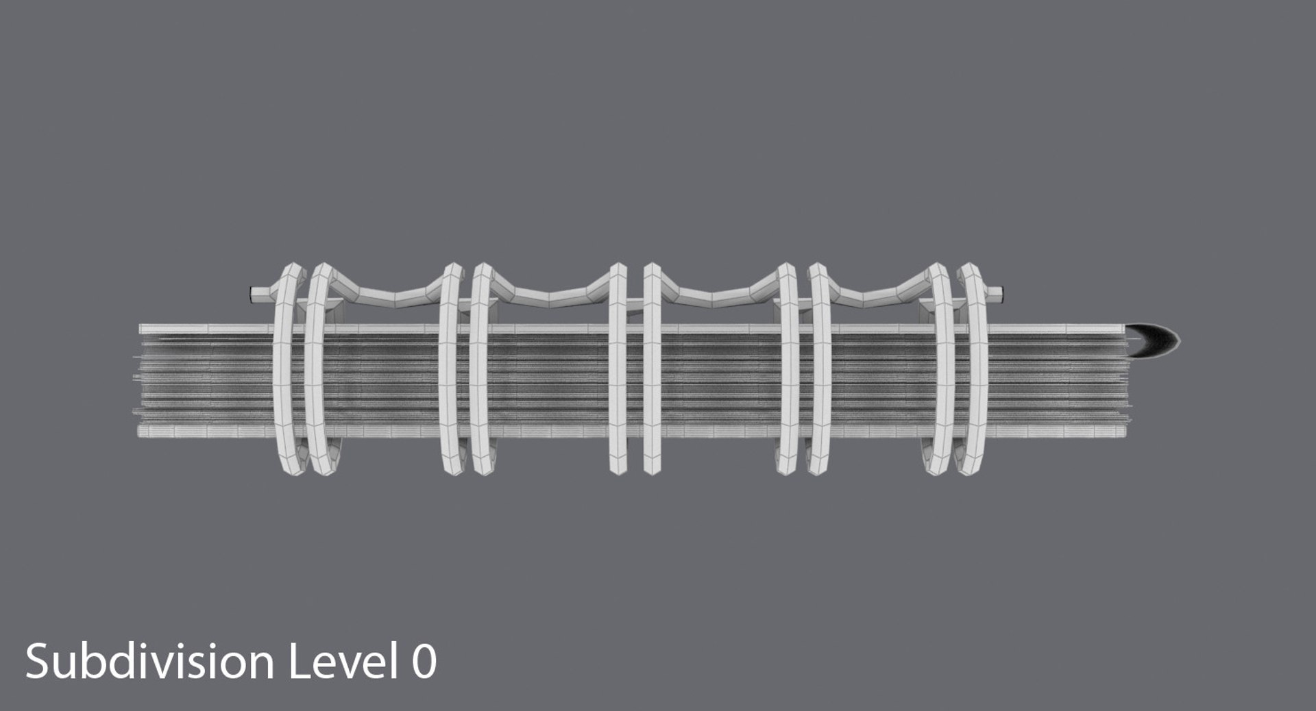 3d note notepad model
