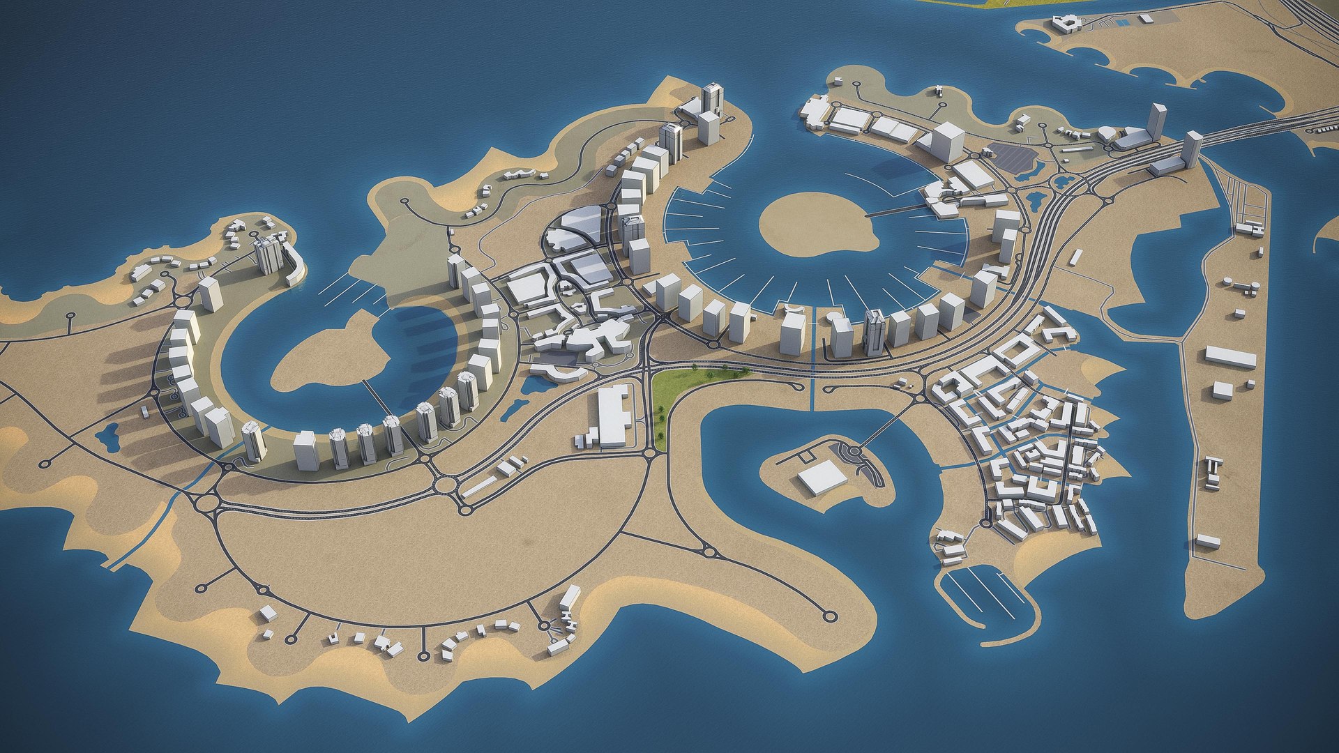 3D Qatar - Model - TurboSquid 1483563