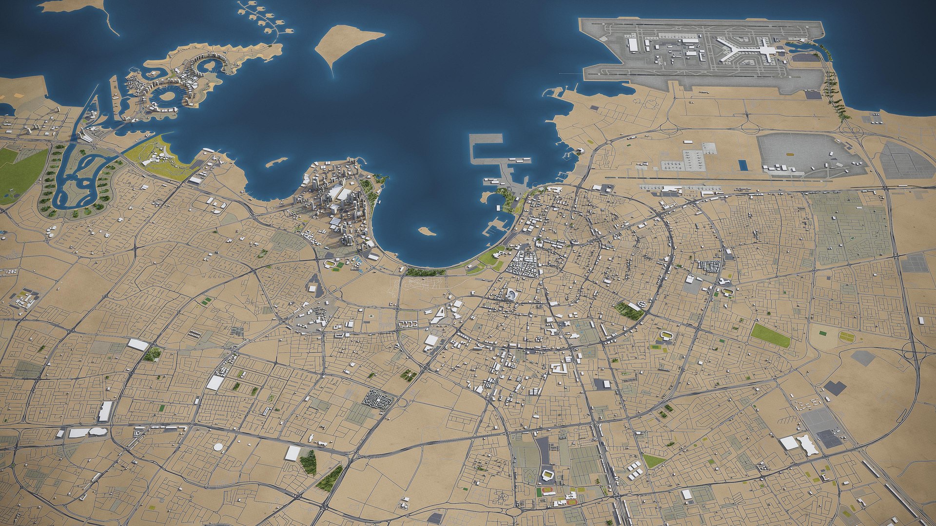 3D Qatar - Model - TurboSquid 1483563