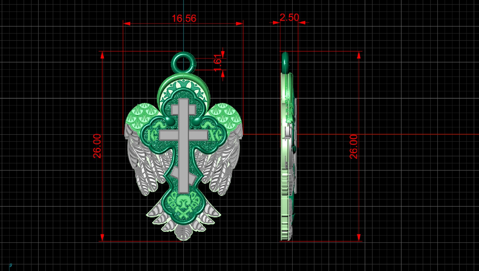 Orthodox cross cnc model or 3D print model 3D - TurboSquid 1992801