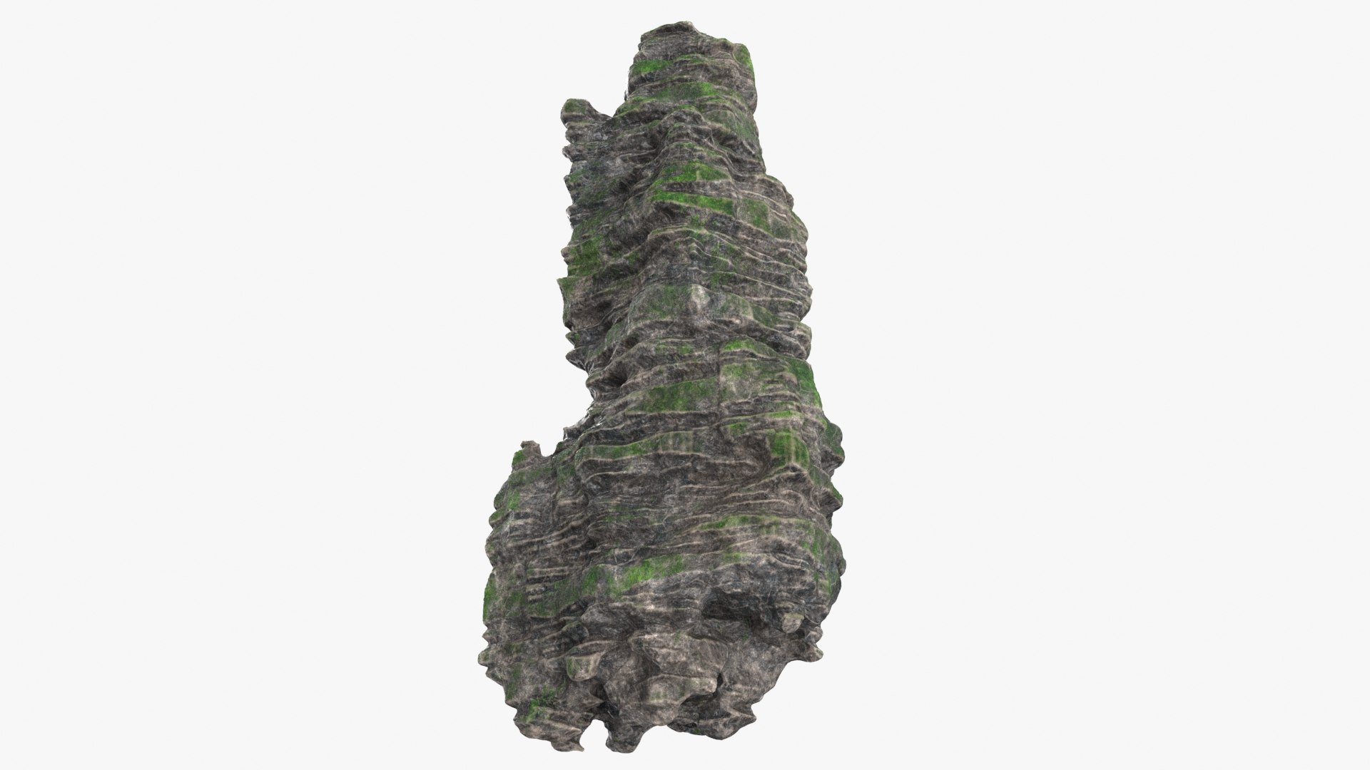 3D Rock Cliff Shape 1 - TurboSquid 2153861