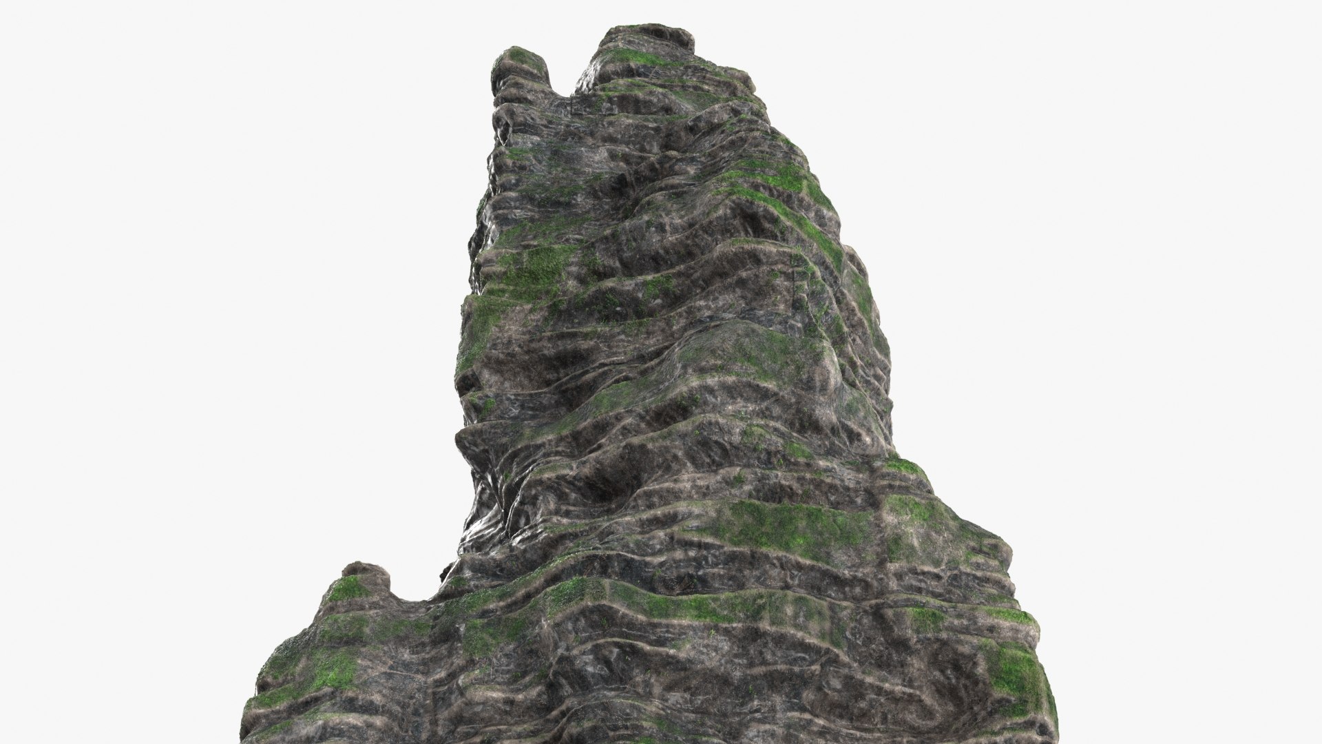 3D Rock Cliff Shape 1 - TurboSquid 2153861