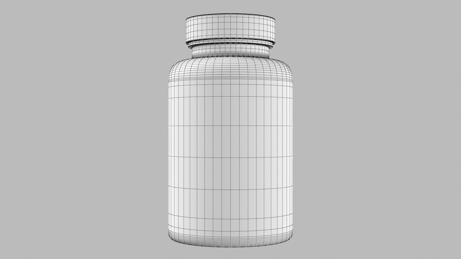 Calcium Supplement Bottle 3D model - TurboSquid 1835474