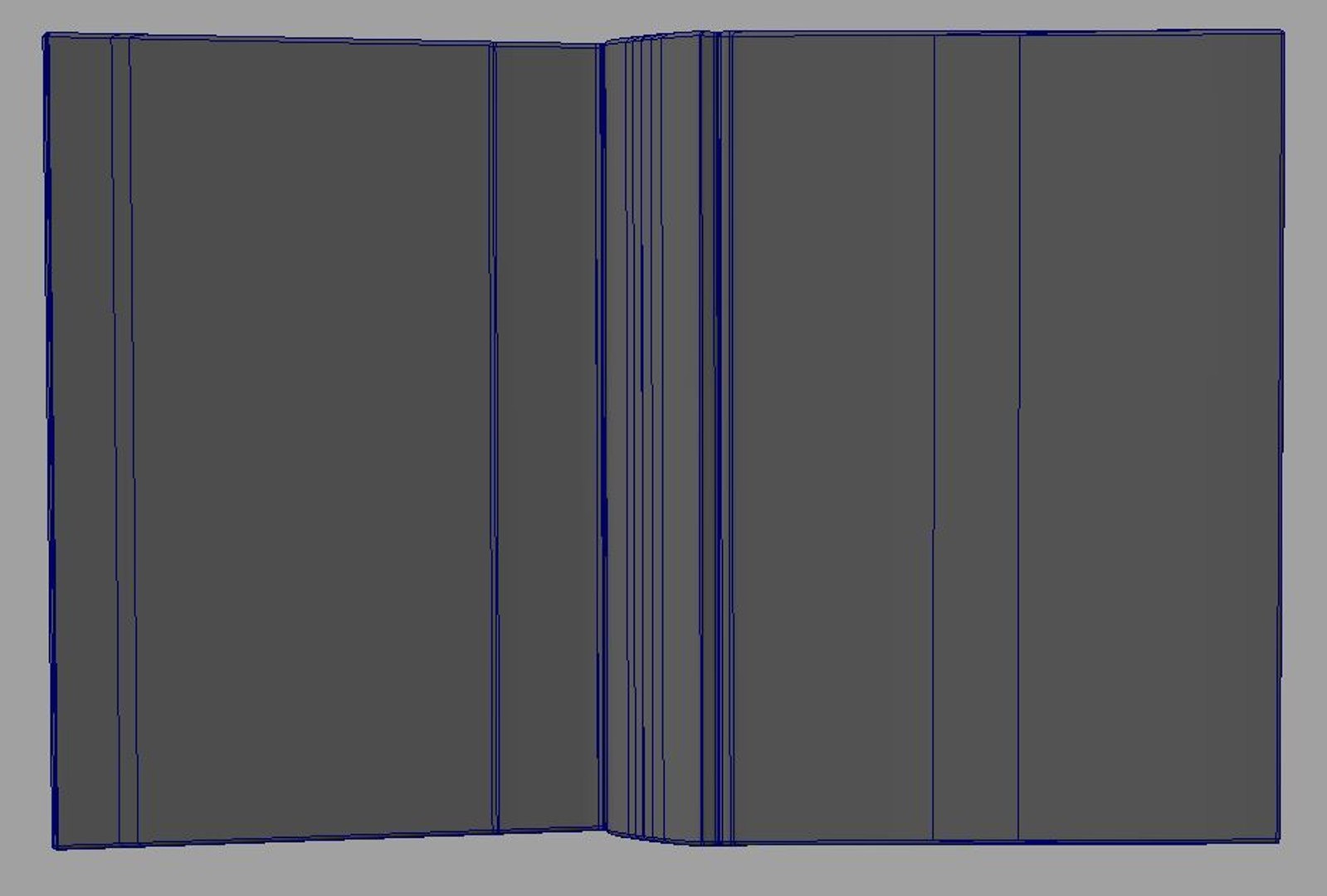 Opening Book 3d Model