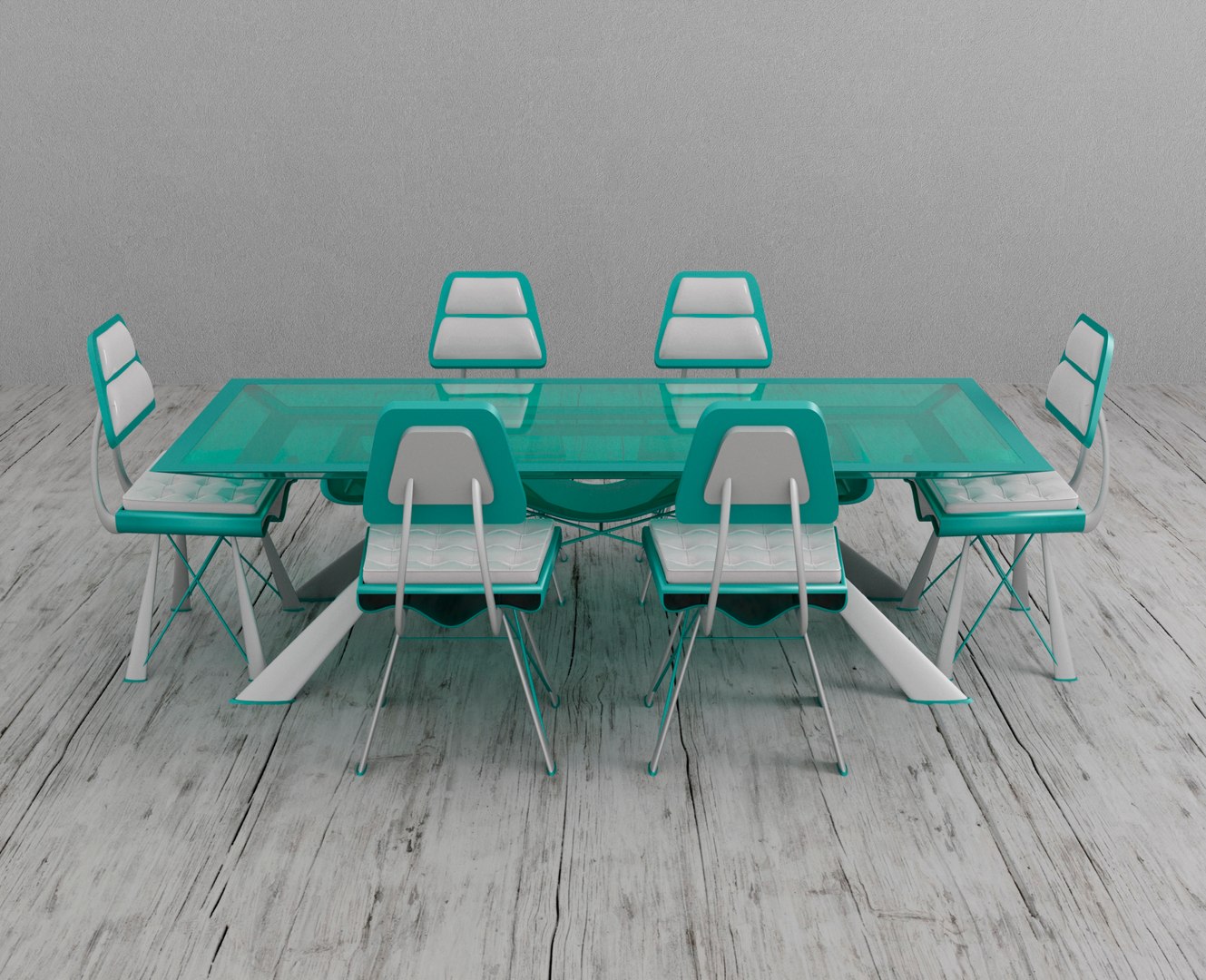 3D DINING TABLE MODERN Model - TurboSquid 2048675