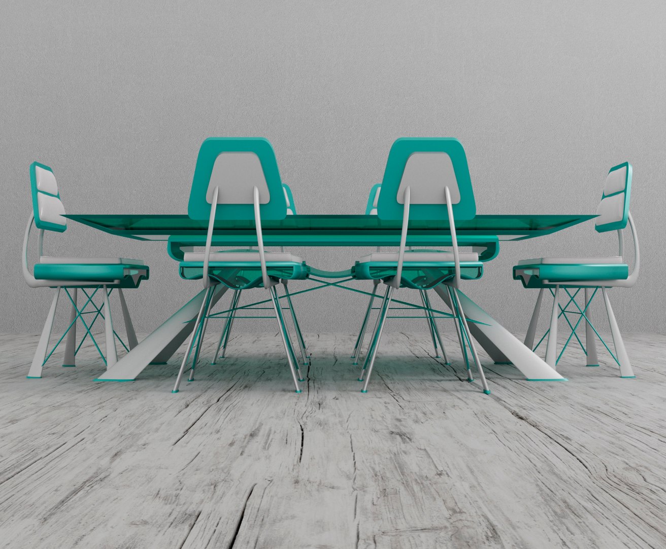 3D DINING TABLE MODERN Model - TurboSquid 2048675