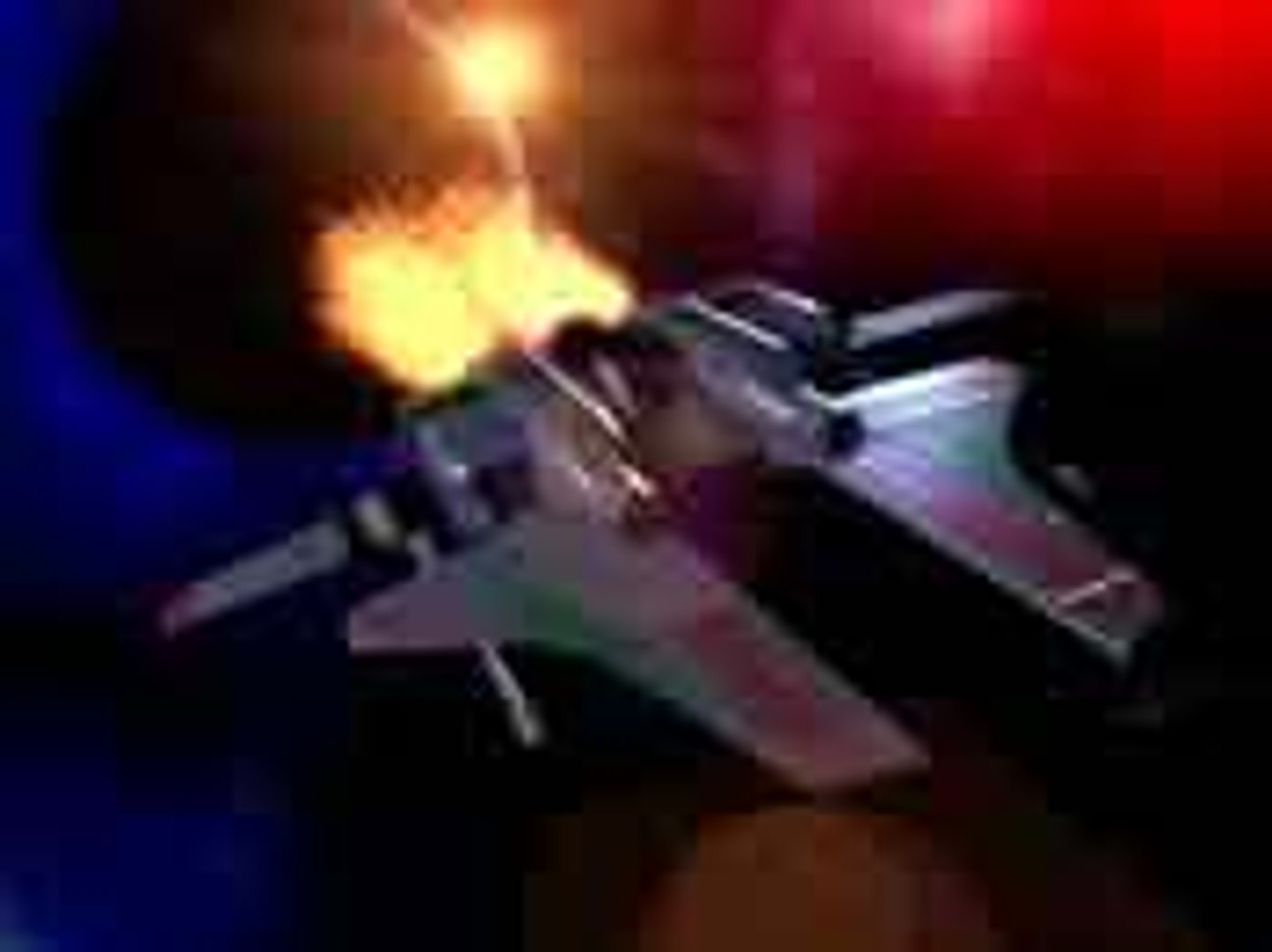 3d sci-fi dark ship model