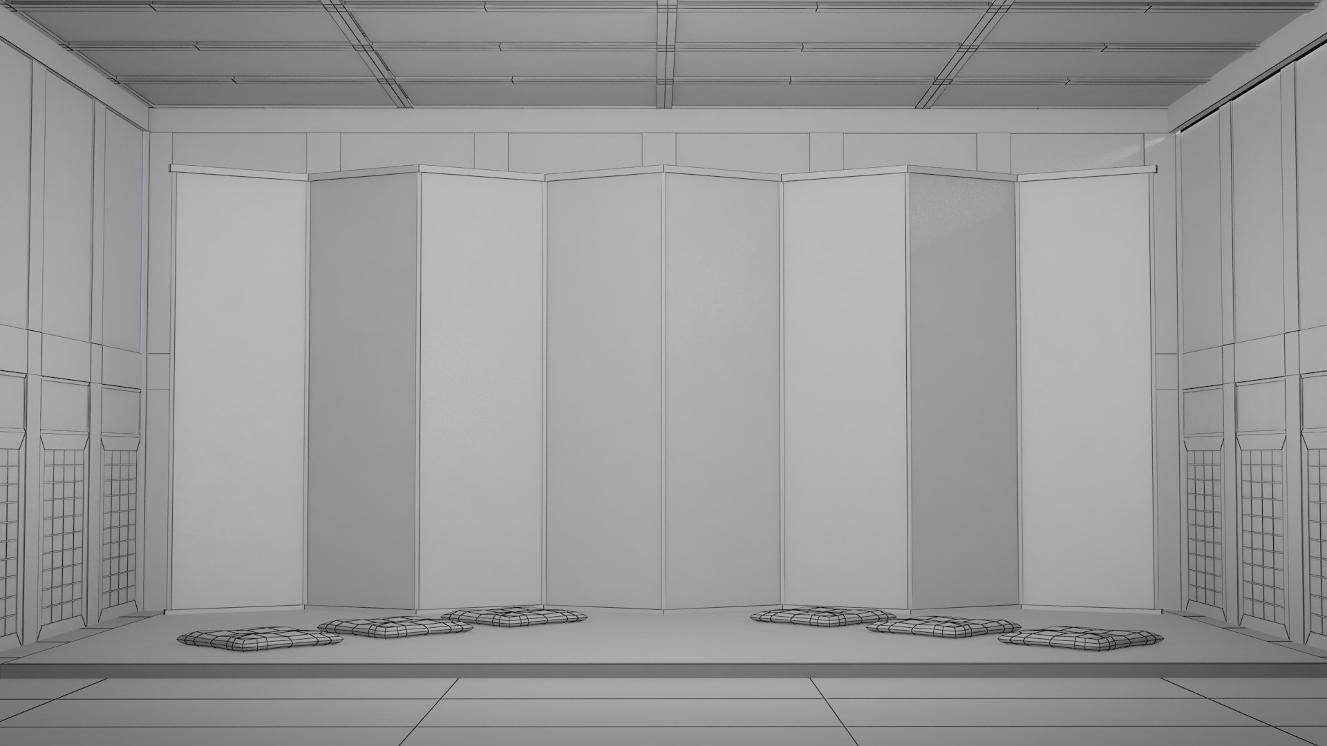 Japanese Dojo 3D Model - TurboSquid 2342449