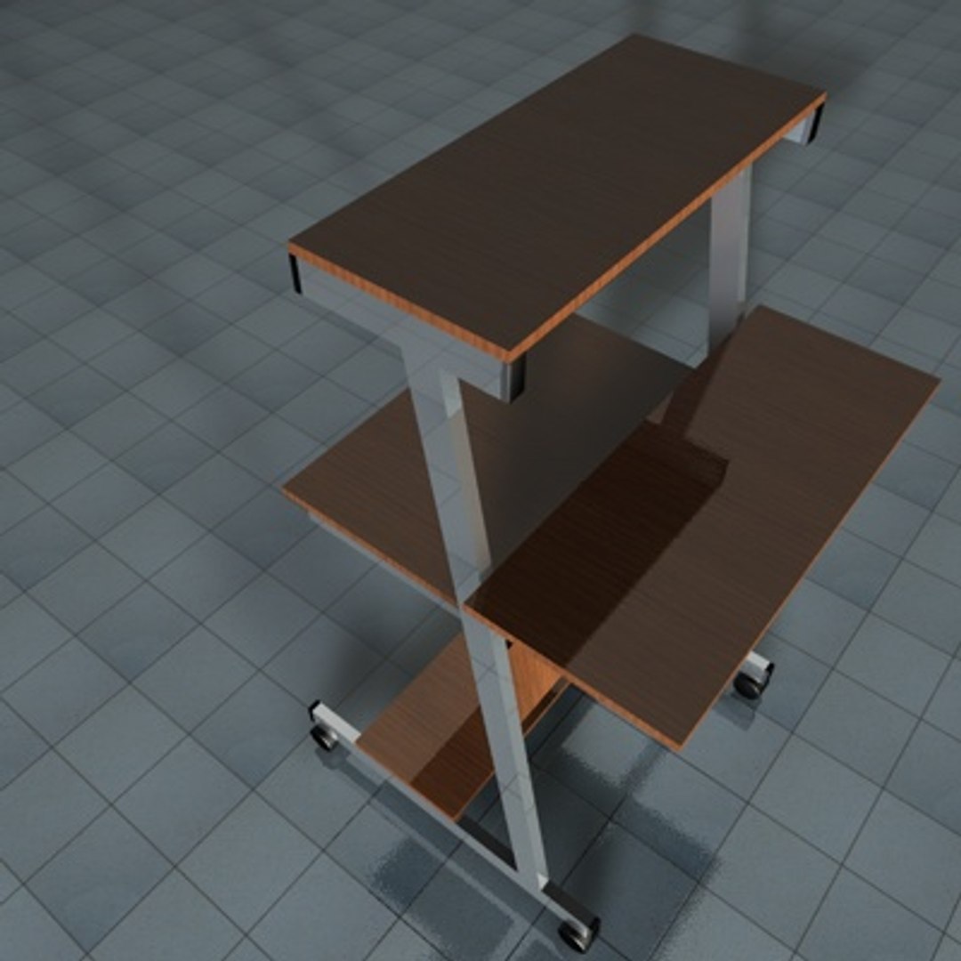 3d Pc Table Model