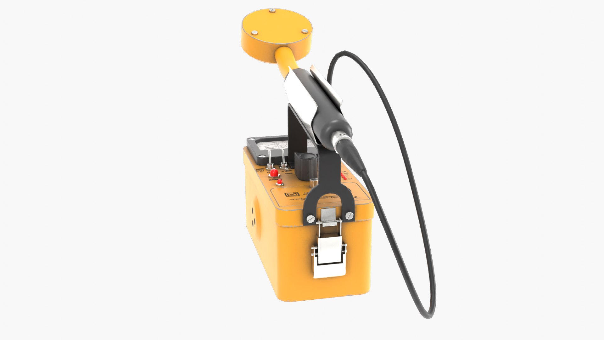 3D Radiation Survey Meter Model - TurboSquid 2072933