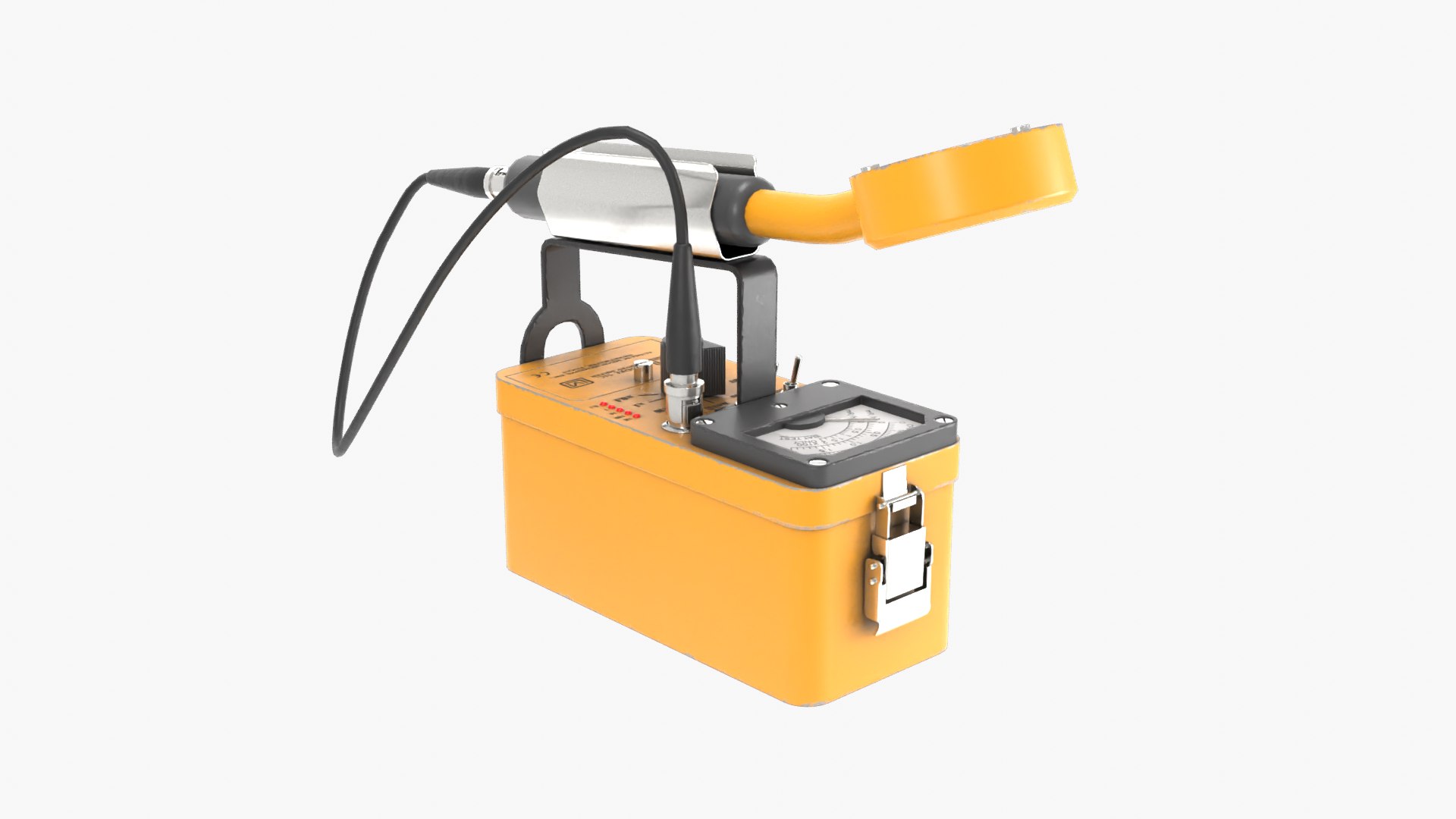 3D Radiation Survey Meter Model - TurboSquid 2072933