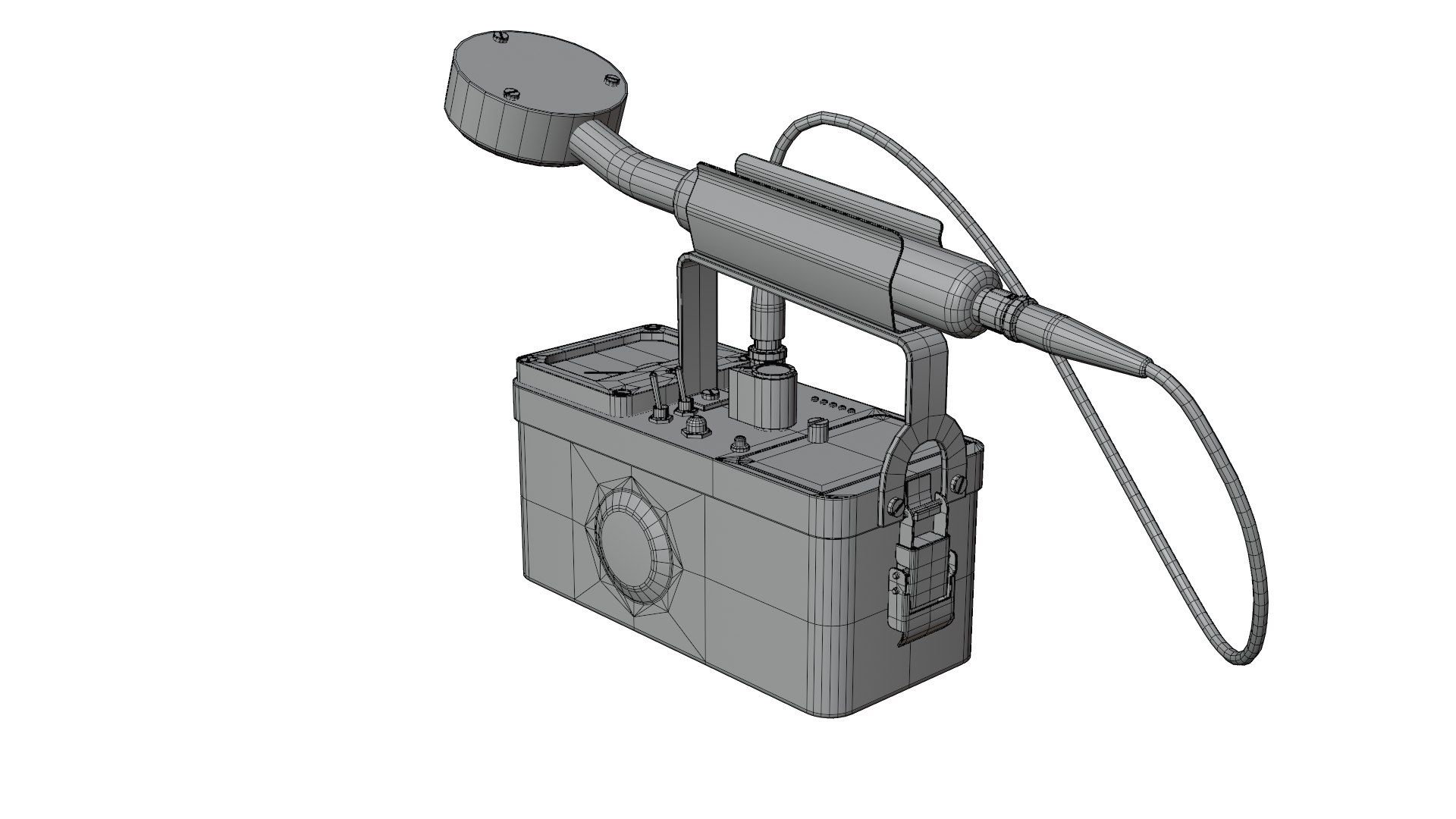 3D Radiation Survey Meter Model - TurboSquid 2072933