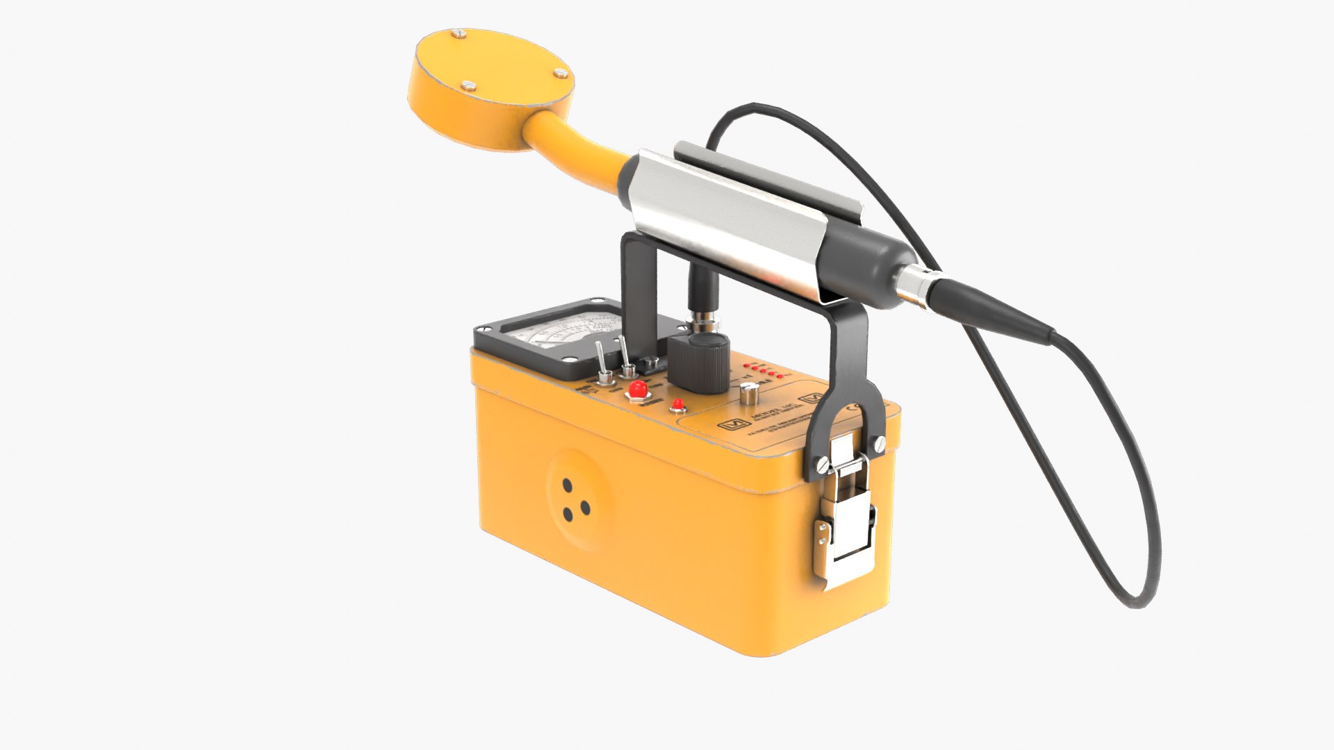 3D Radiation Survey Meter Model - TurboSquid 2072933