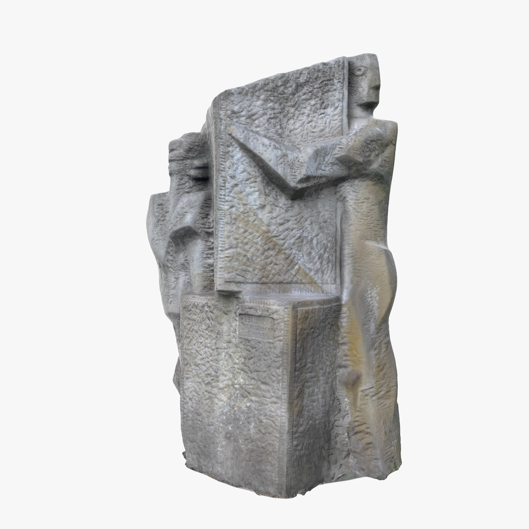 Stone Statue Builders 3D Model - TurboSquid 1238141